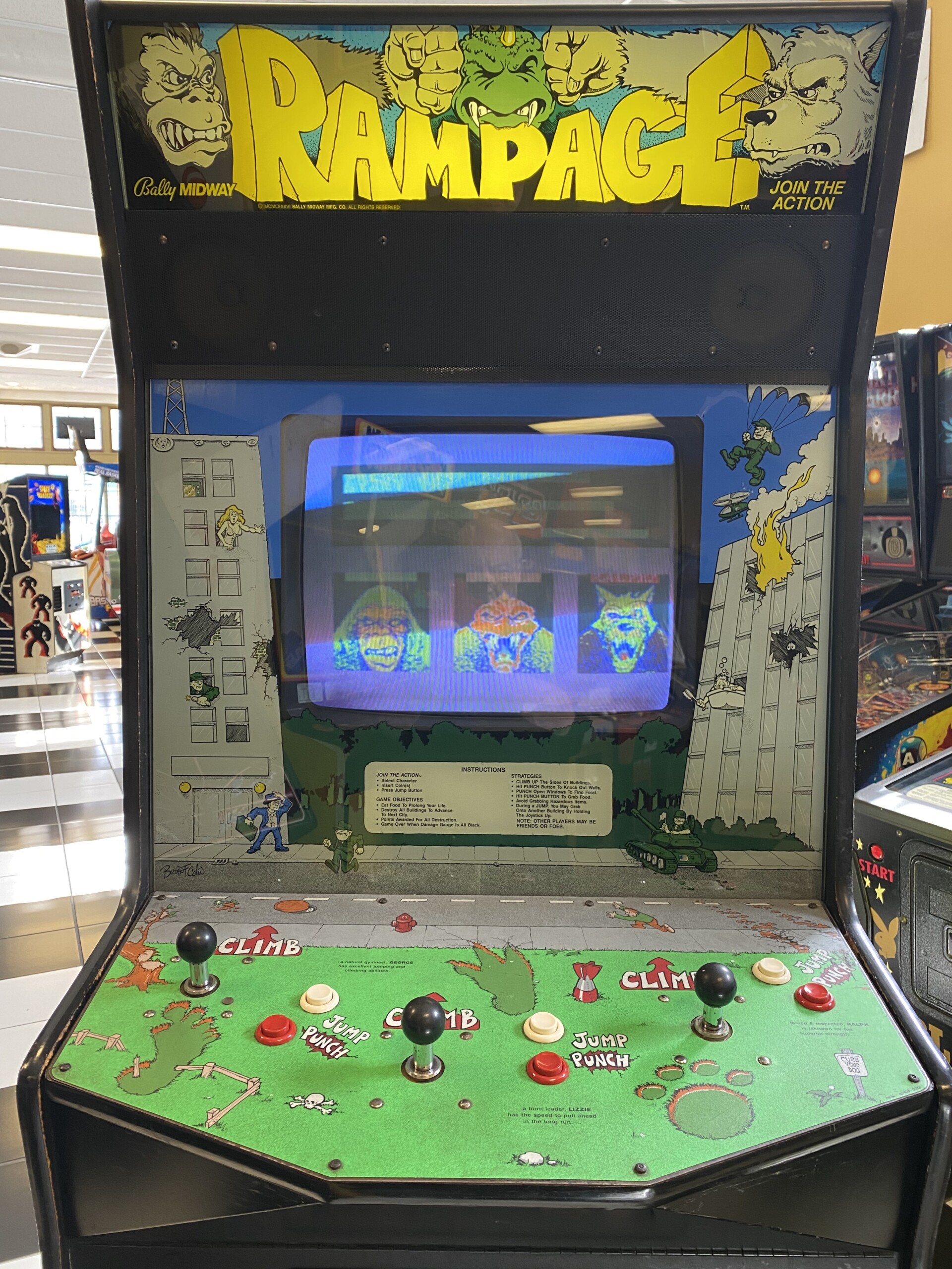 Rent Rampage Video Game Online - Joystix Games