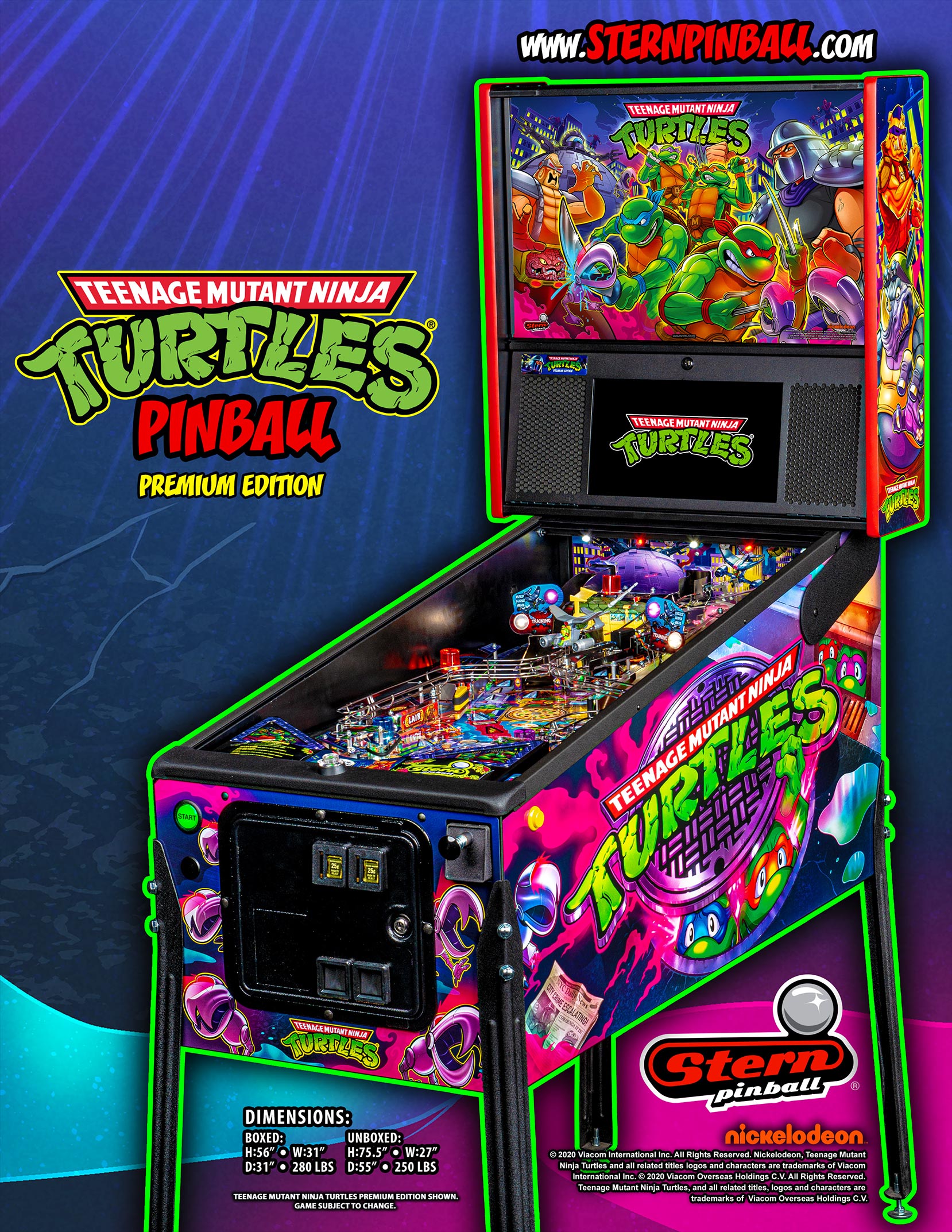 Teenage Mutant Ninja Turtles Premium Pinball Online at $9,699 from ...