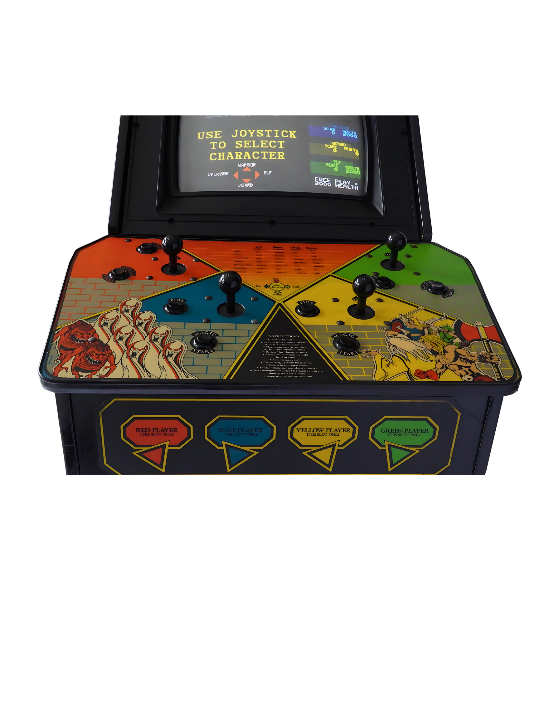 Gauntlet II - 4 Player Version - Joystix Games