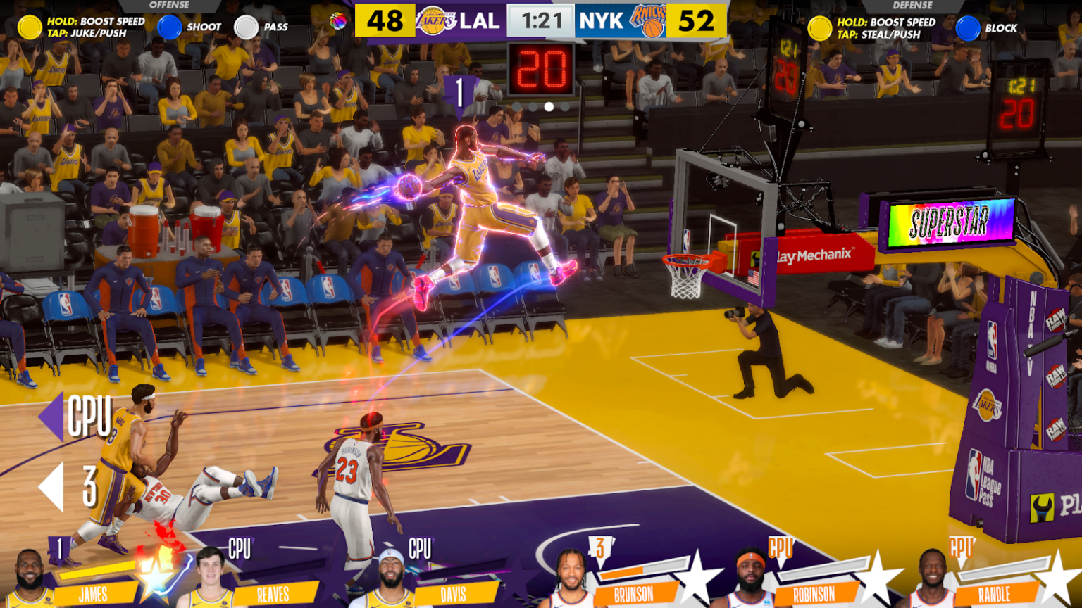 NBA Superstars - Joystix Games